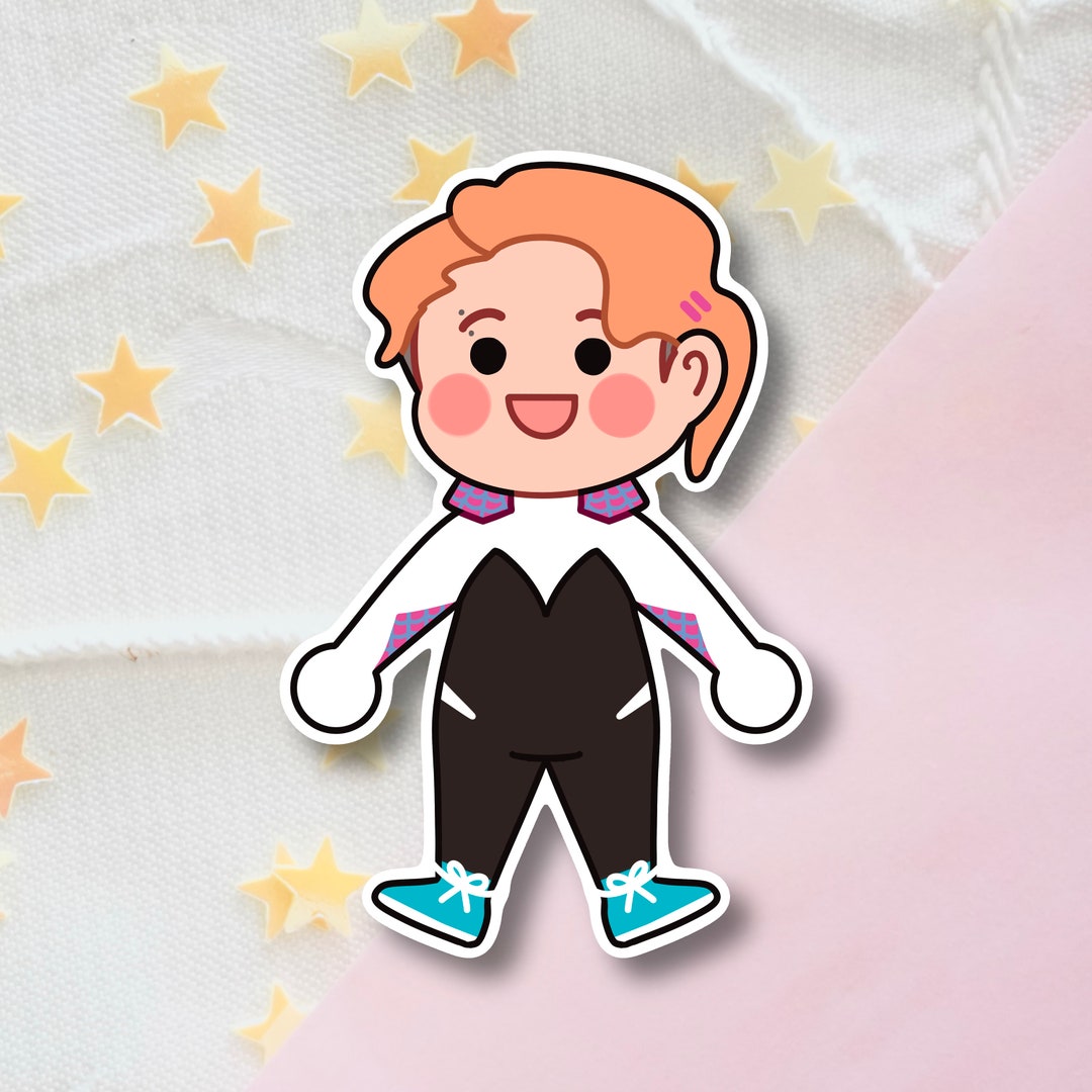 Gwen Stacy Sticker Across the Spiderverse Spiderman Sticker Ghost ...
