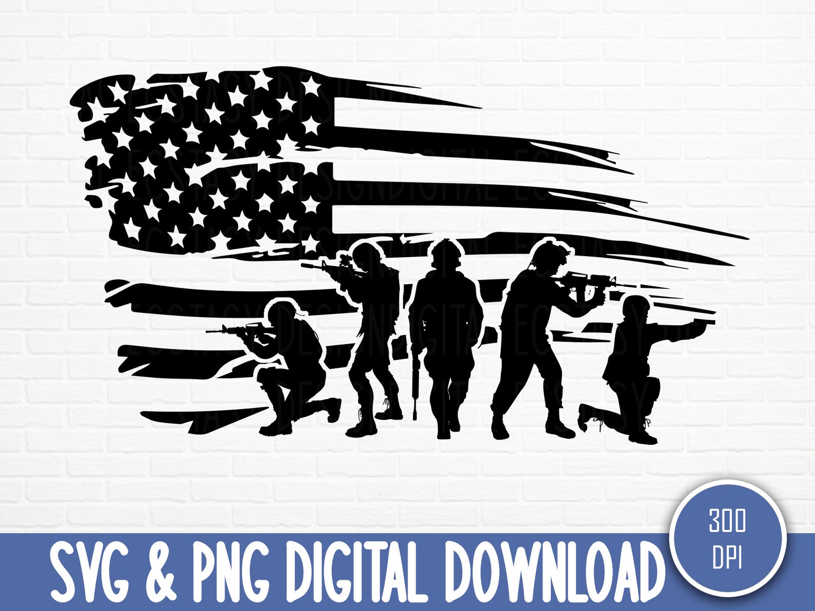 American Flag SVG Distressed American Flag Svg Soldier Svg - Etsy