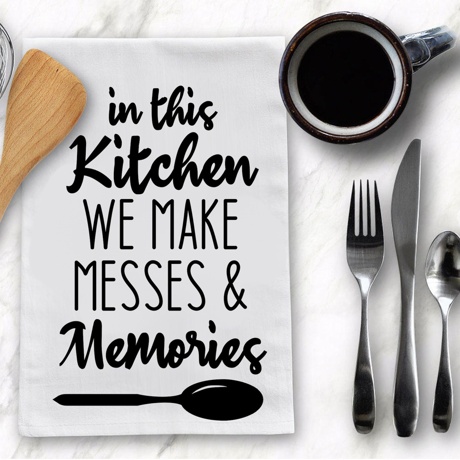 In This Kitchen We Make Messes and Memories SVG Funny Kitchen - Etsy