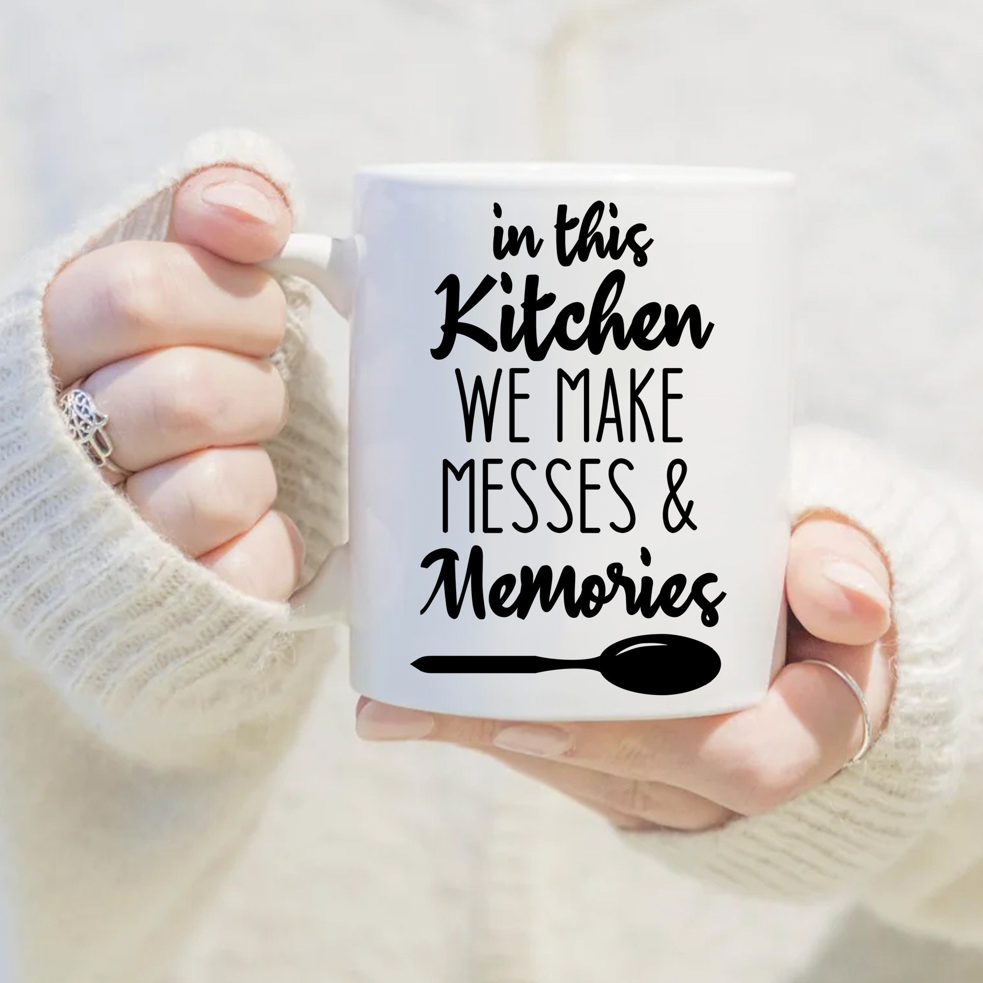 In This Kitchen We Make Messes and Memories SVG Funny Kitchen - Etsy