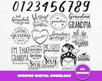 Grandparents Day Svg Bundle Grandpa Svg Grandkids Svg - Etsy