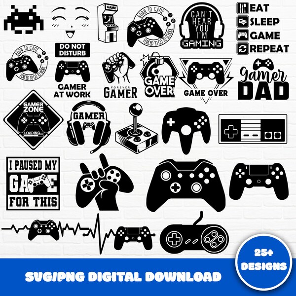 Video Game Svg - Etsy