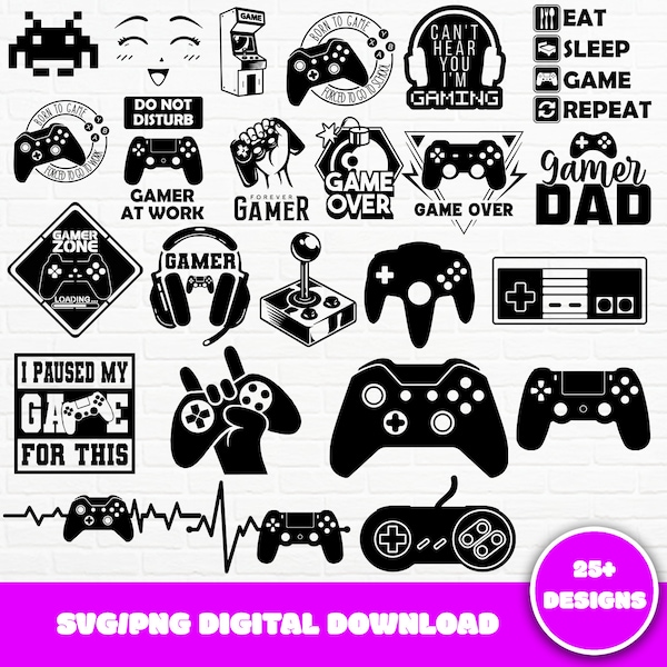 Video Game Svg - Etsy