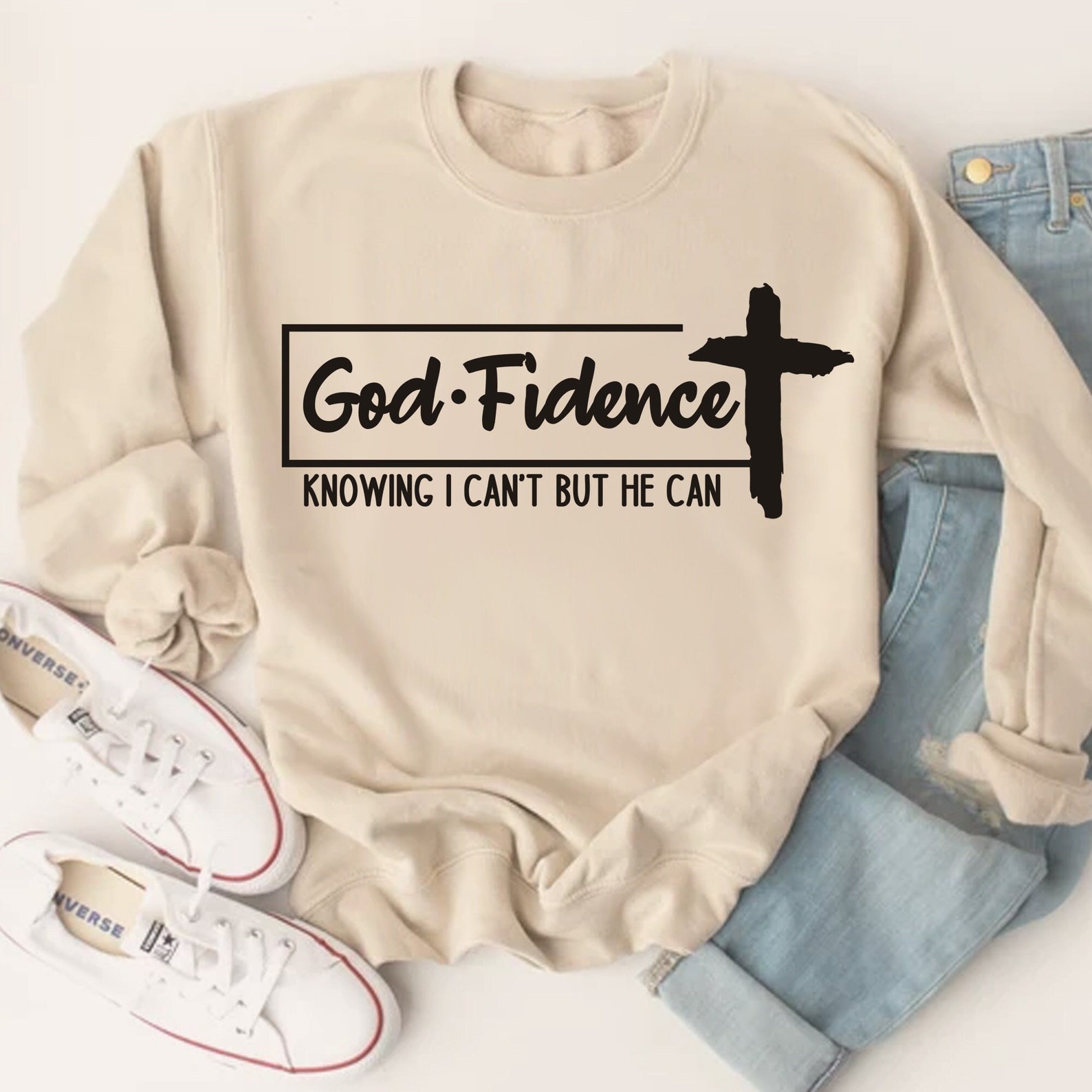 Godfidence SVG God Fidence Svg Cute Christian SVG Bible | Etsy