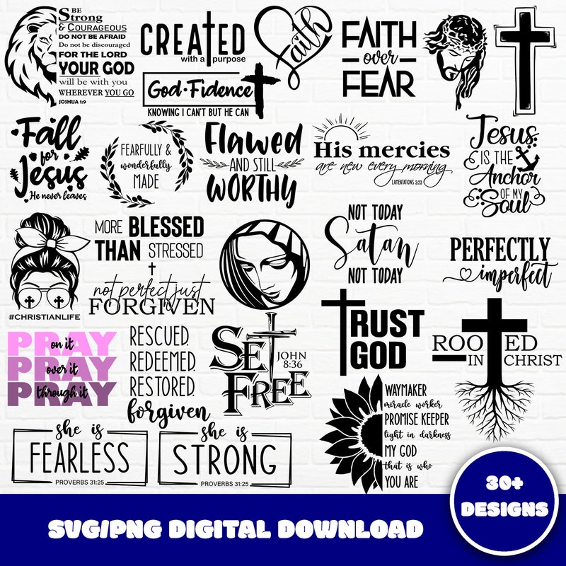 Religious Svg - Etsy