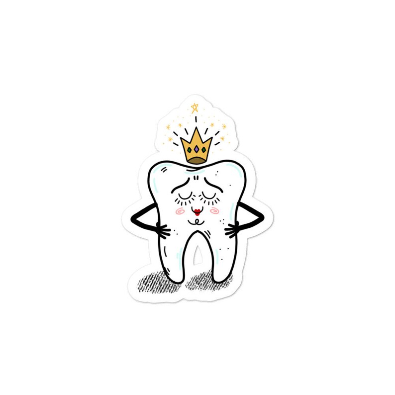 Queen of Teeth Sticker - Etsy