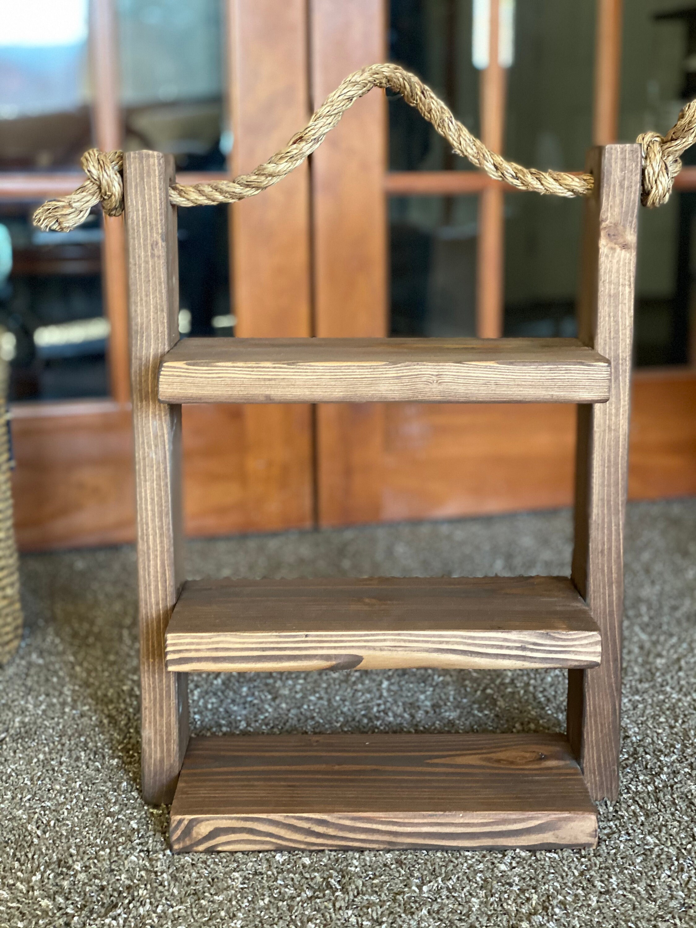 Hanging Ladder Shelf - Etsy