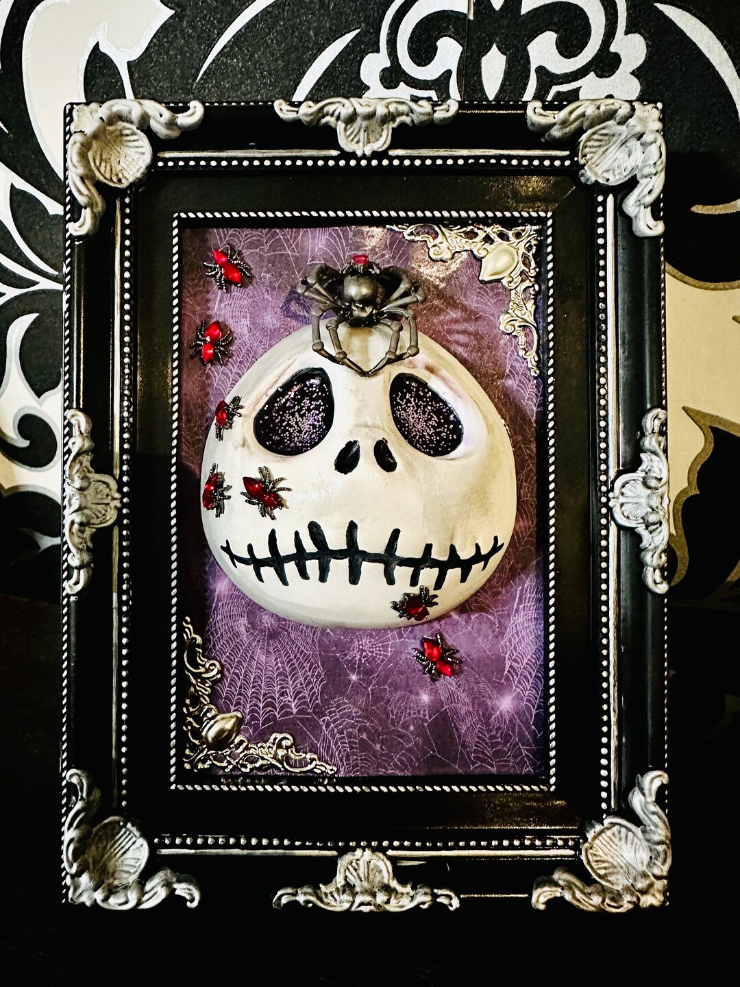 Jack Skellington Frame - Nightmare Before Christmas - Etsy