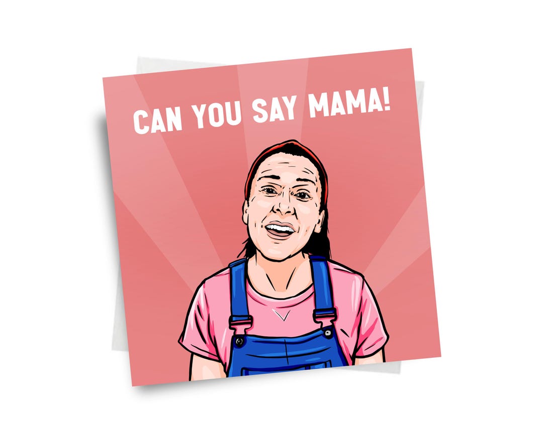 Fun Miss Rachel Birthday Card: Mama Greetings (envelope Included) - Etsy