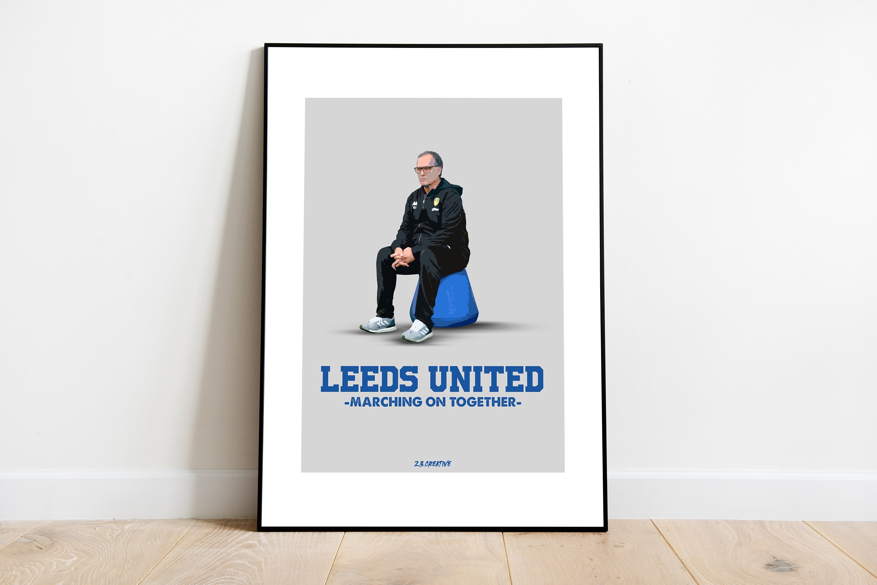 Marcelo Bielsa Bucket Print LUFC | Etsy