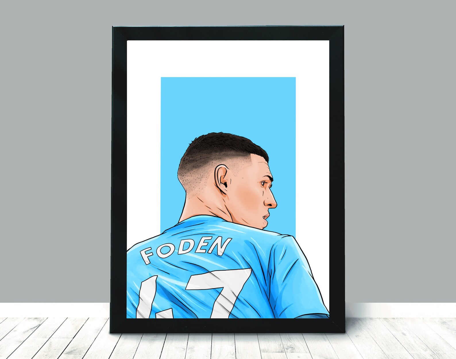 Phil Foden - Manchester City - Football - Premier League - Etsy