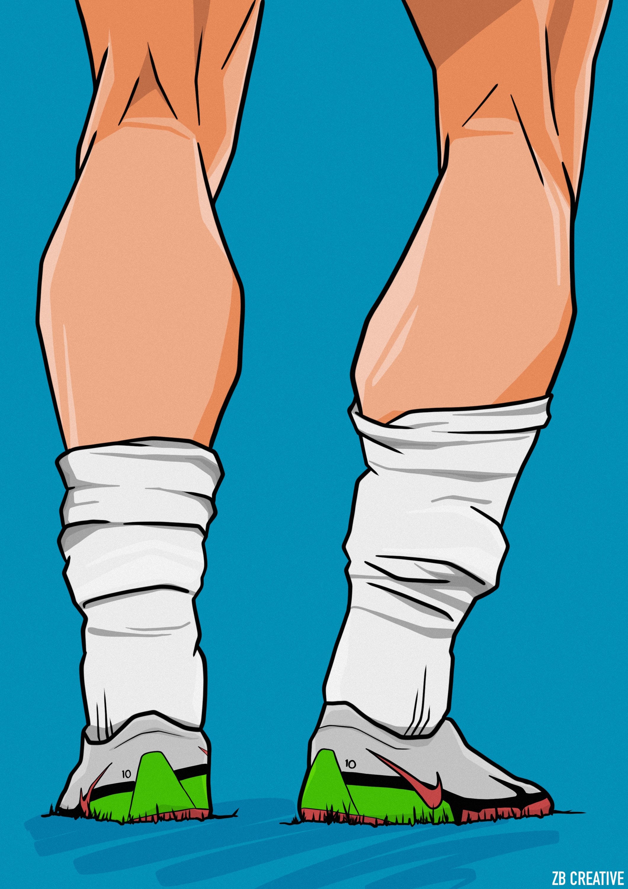 Jack Grealish - Iconic Calves - Manchester City - England Print ...