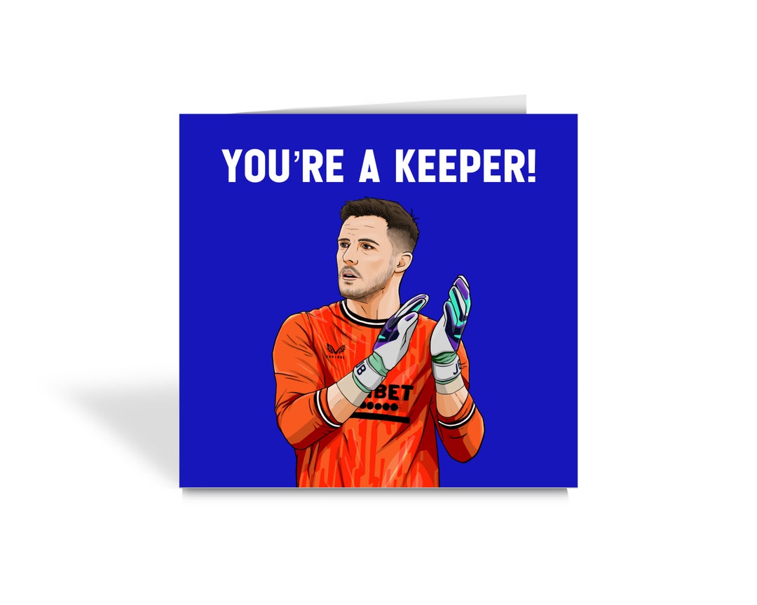 Birthday Card - Rangers Jack Butland Themed - Etsy