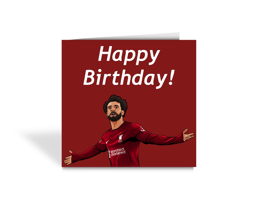 Liverpool Birthday Card Happy Birthday - Etsy