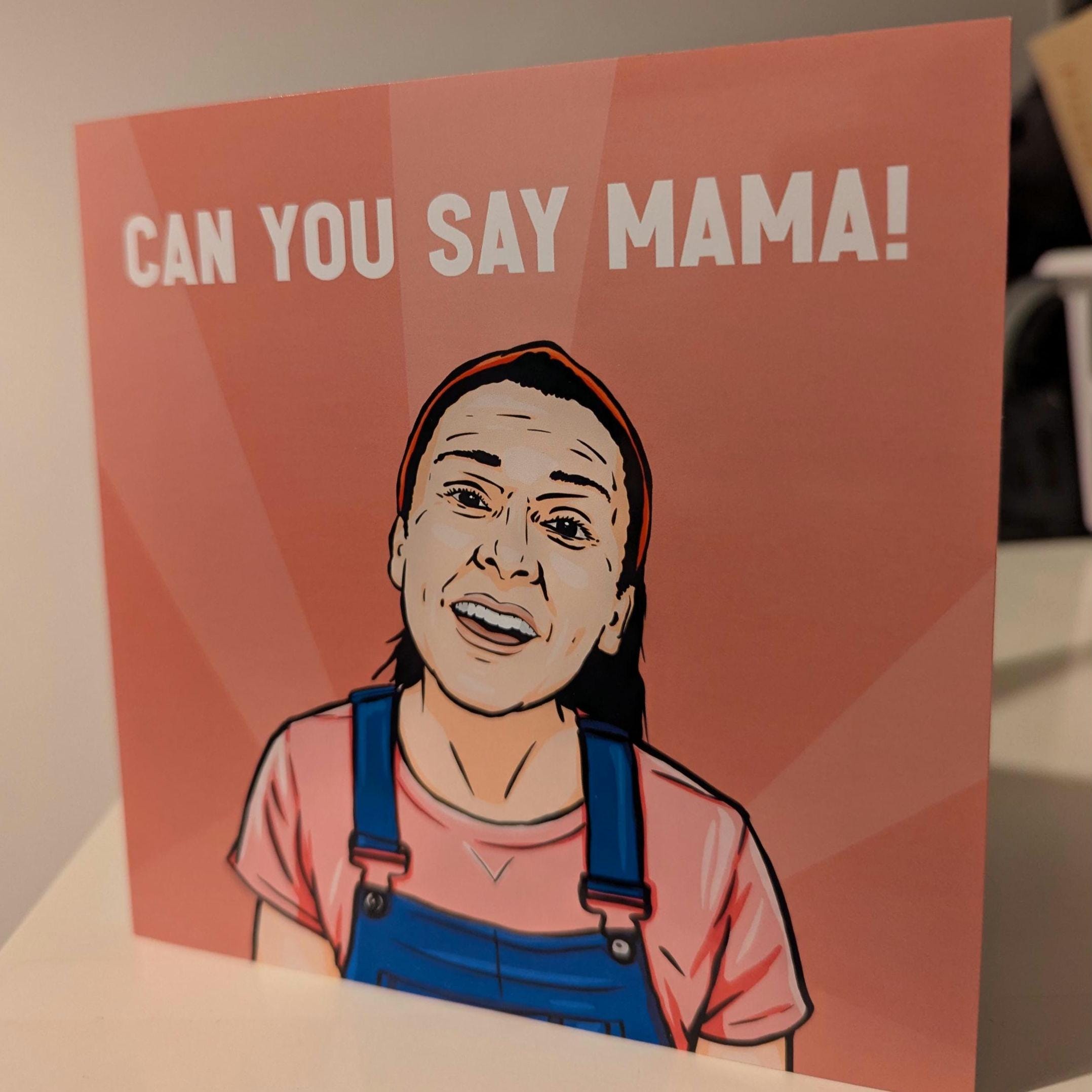 Fun Miss Rachel Birthday Card: Mama Greetings (envelope Included) - Etsy