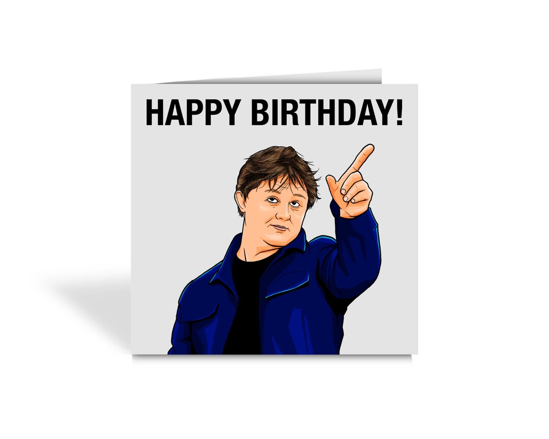 Birthday Card -lewis Capaldi - Etsy