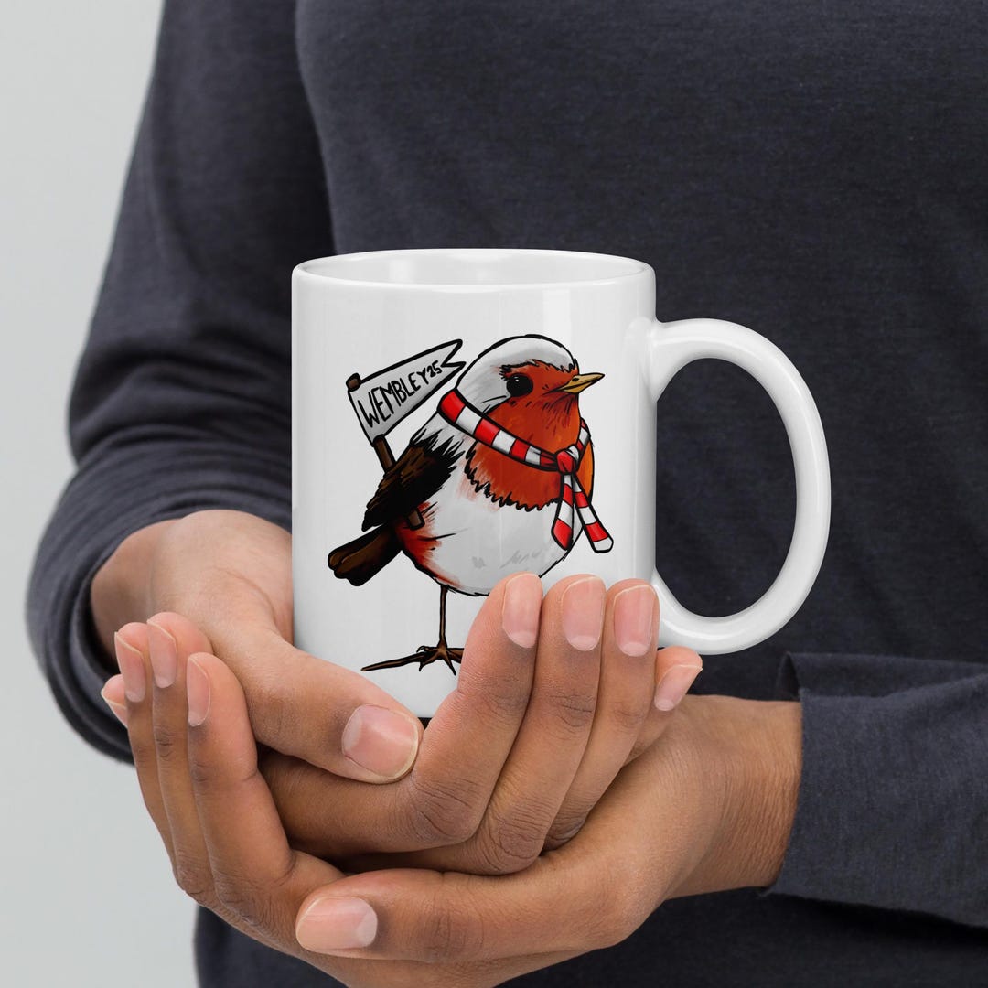 Hull KR Robin Wembley Mug – Rugby League Celebration - Etsy