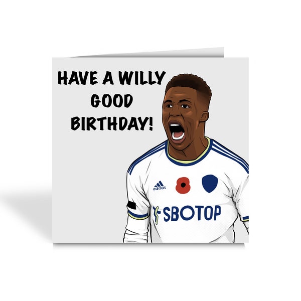 Leeds United Birthday Cards - Etsy Australia