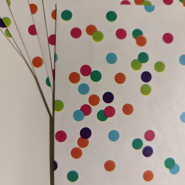 Polka Dot Envelopes - Etsy