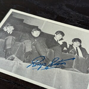 Vintage 1964 Ringo Starr and the Beatles Trading Card, 12 in a Series ...