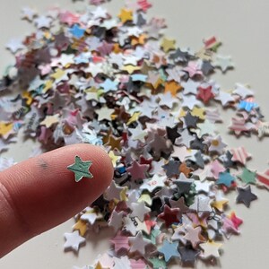 Tiny Stars Confetti, 1/4 Confetti for Pocket Letters, Shaker Cards ...