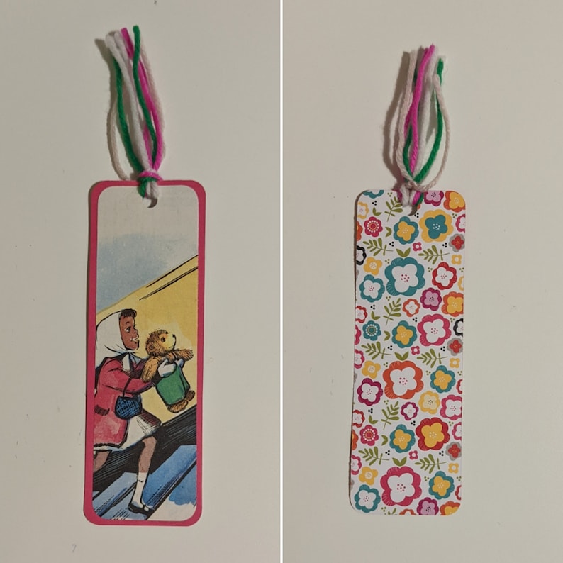 Upcycled Corduroy Bookmarks Set of 3 Colorful Handmade - Etsy