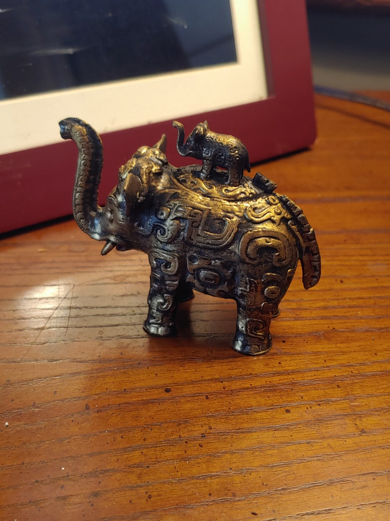 Ancient Chinese Elephant Sculpture Replica - Etsy