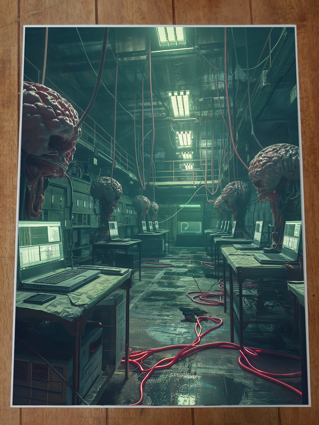Futuristic Sci-fi Dystopian Poster 18x24in - Etsy