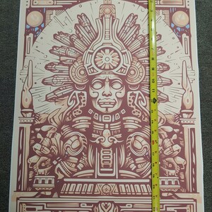Aztec Shaman Poster - Etsy