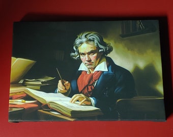 Ludwig Van Beethoven Print Poster - Etsy
