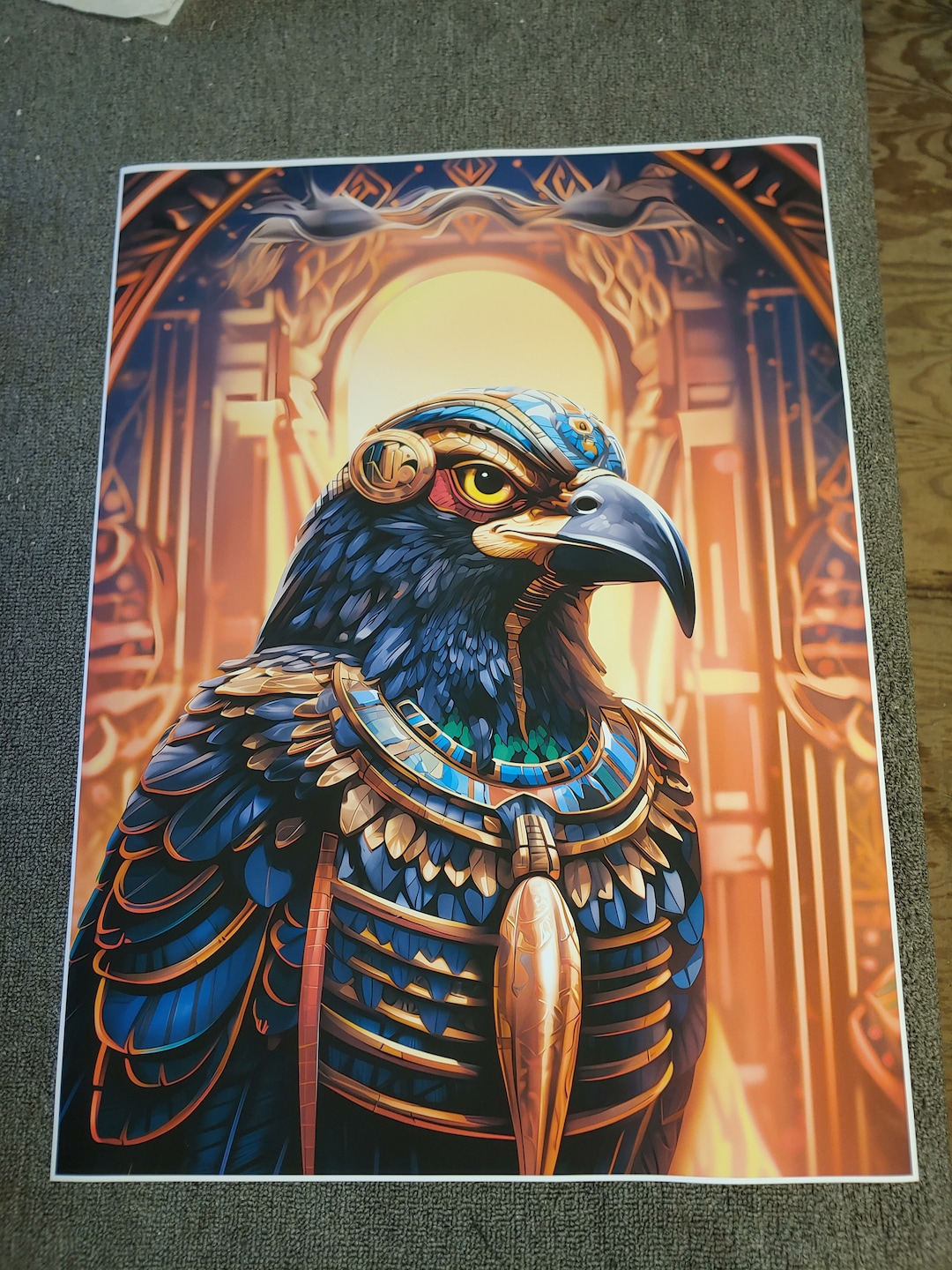 Egyptian God Ra Poster Print - Etsy