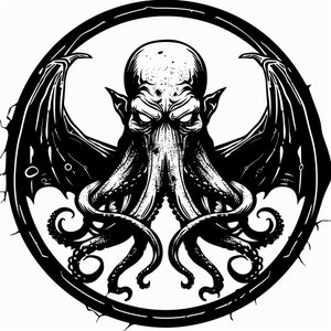 Cthulhu SVG File Pack 4 Images Digital Download Instant Delivery - Etsy