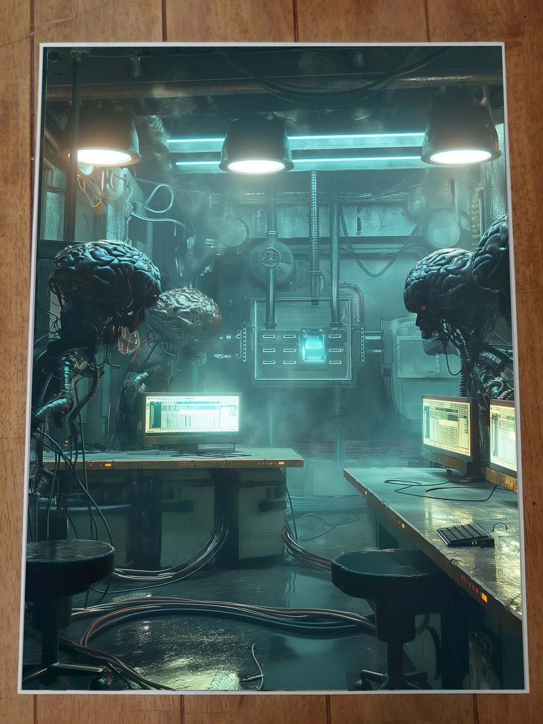 Futuristic Sci-fi Dystopian Poster 18x24in - Etsy