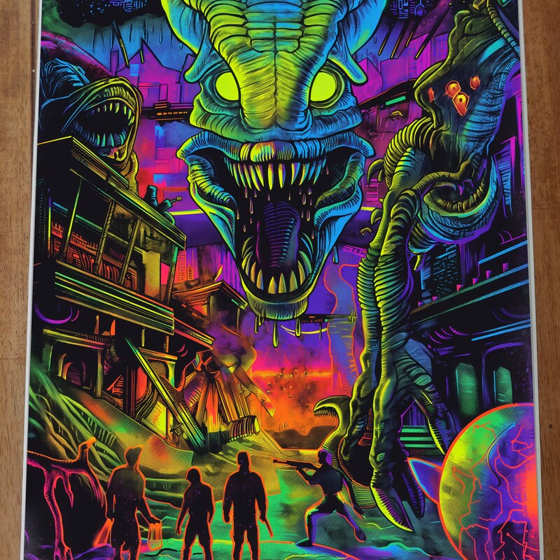 Horror Poster - Etsy