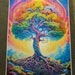 Psychedelic Tree Poster - Etsy