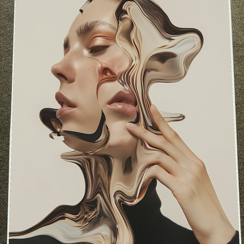 Melting Face - Etsy
