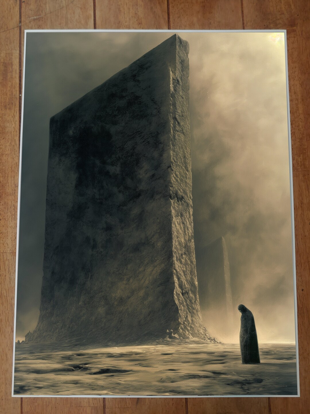 Horror Monolith Poster Zdzislaw Beksinski Style 18x24in - Etsy