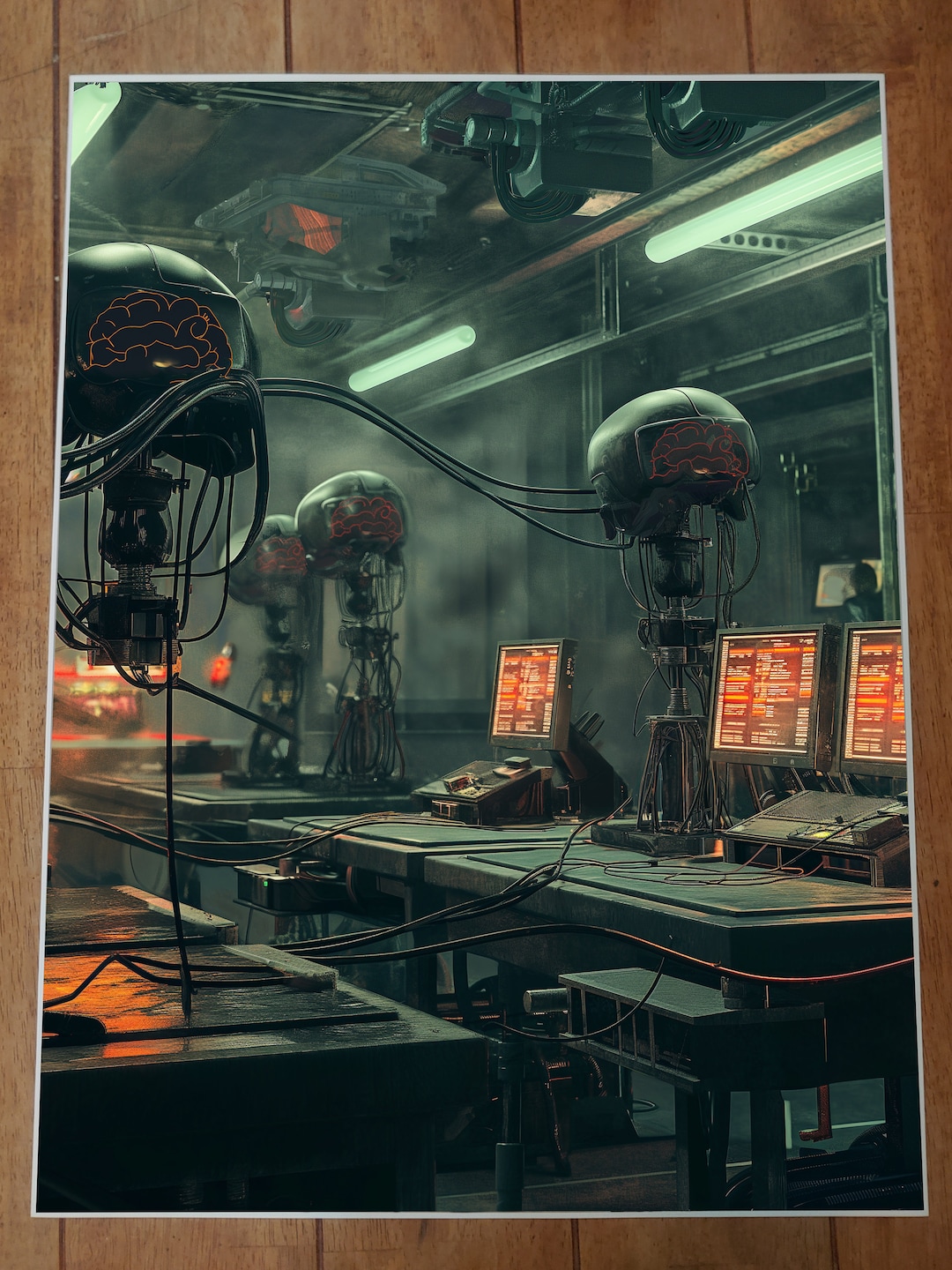 Futuristic Sci-fi Dystopian Poster 18x24in - Etsy