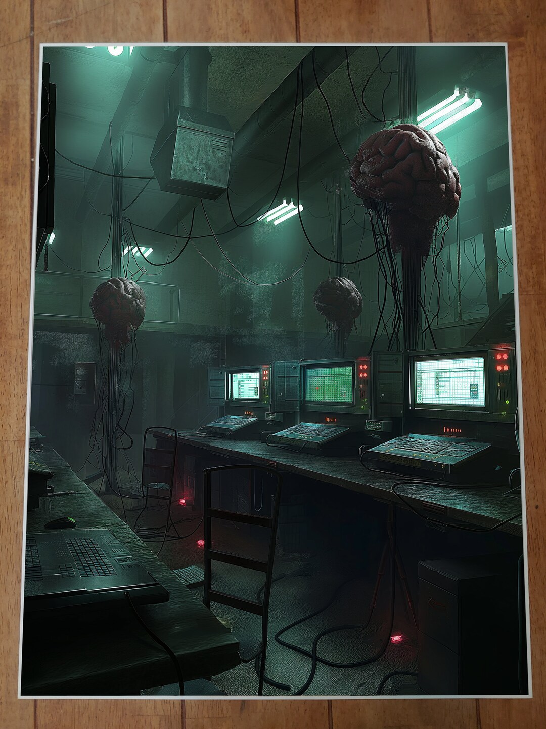 Futuristic Sci-fi Dystopian Poster 18x24in - Etsy