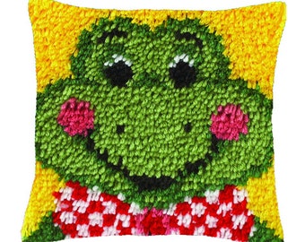 Frog Latch Hook Rug Kit - Etsy