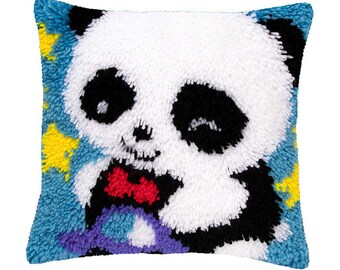 Panda Latch Hook Kits - Etsy