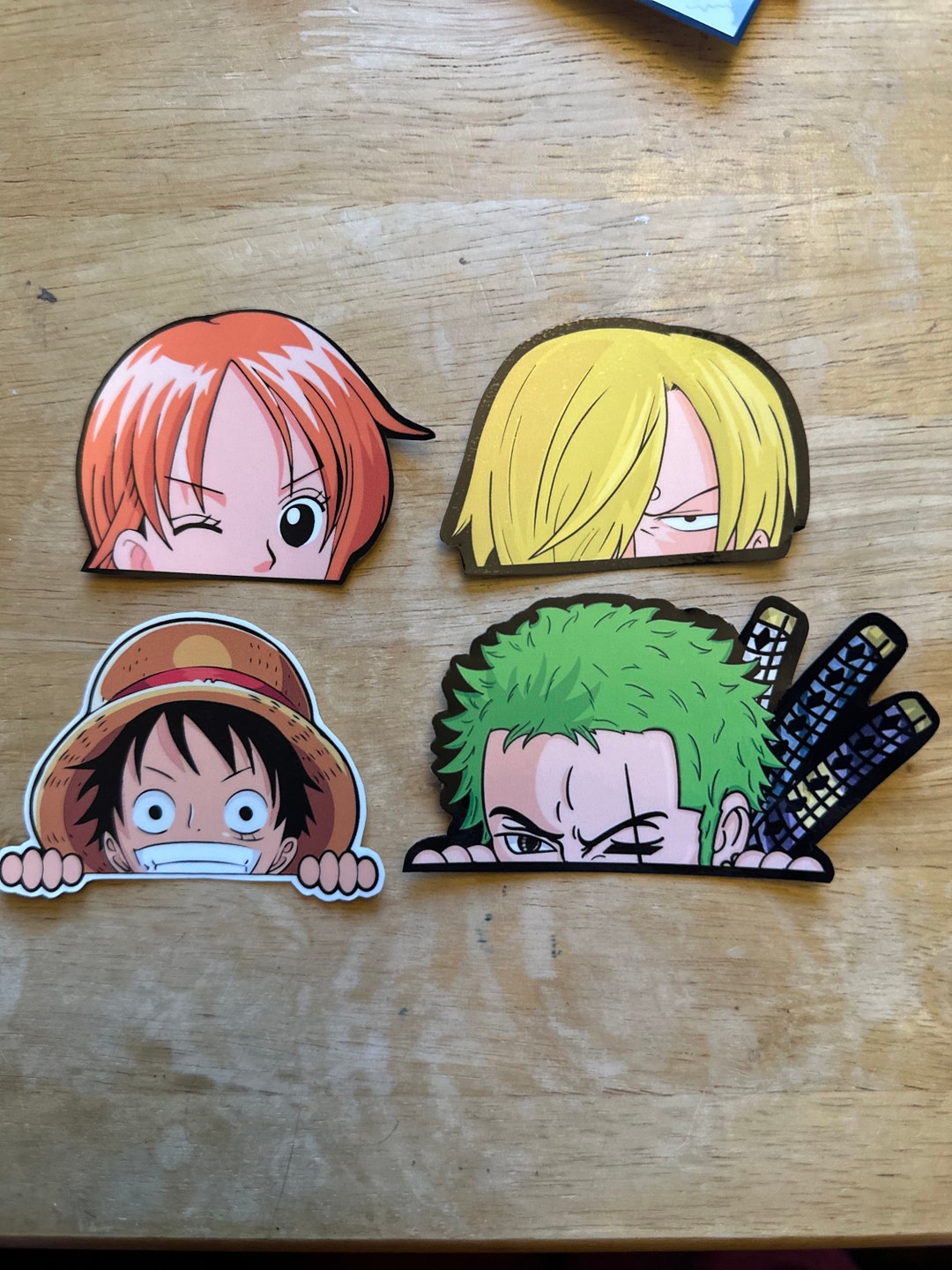 Anime Peeker Sticker-4 Individual Premium Glossy-free SHIPPING - Etsy