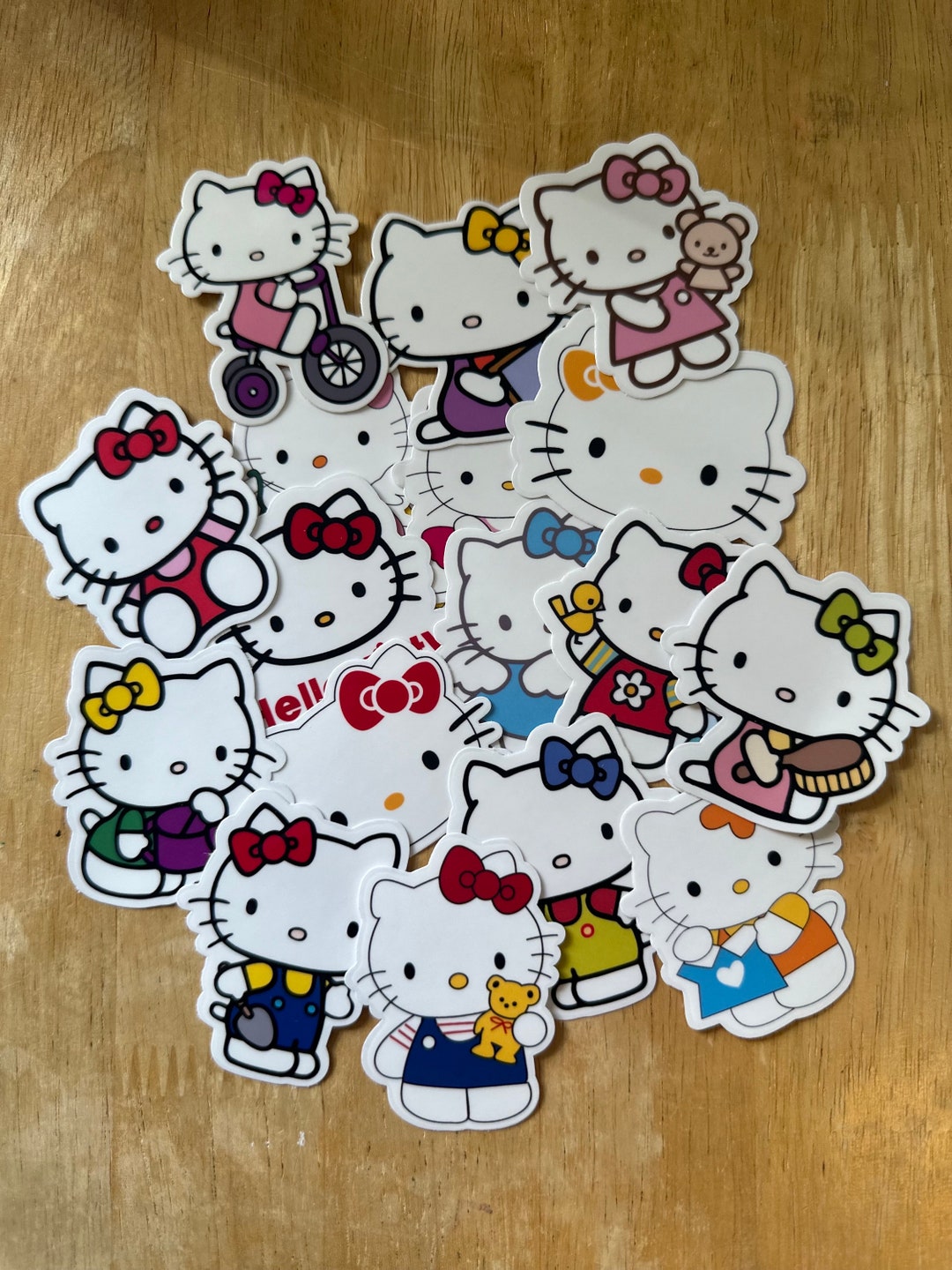 36 Individual High Quality Premium Glossy Waterproof Hello Kitty Free ...