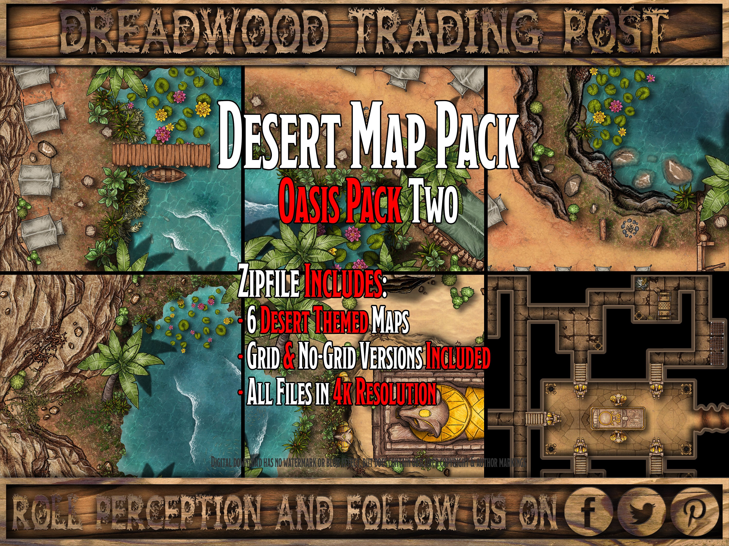 Desert Map Game