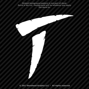 Predator T Logo Symbol Vinyl Decal Window Sticker - 25 Colors - Etsy