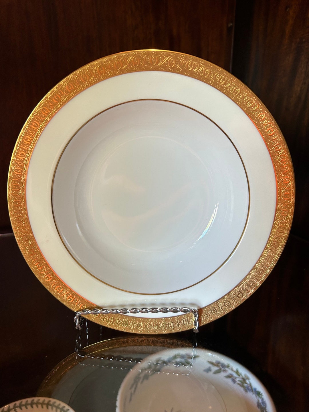 Minton Buckingham Rimmed Soup/ Cereal Bowl - Etsy