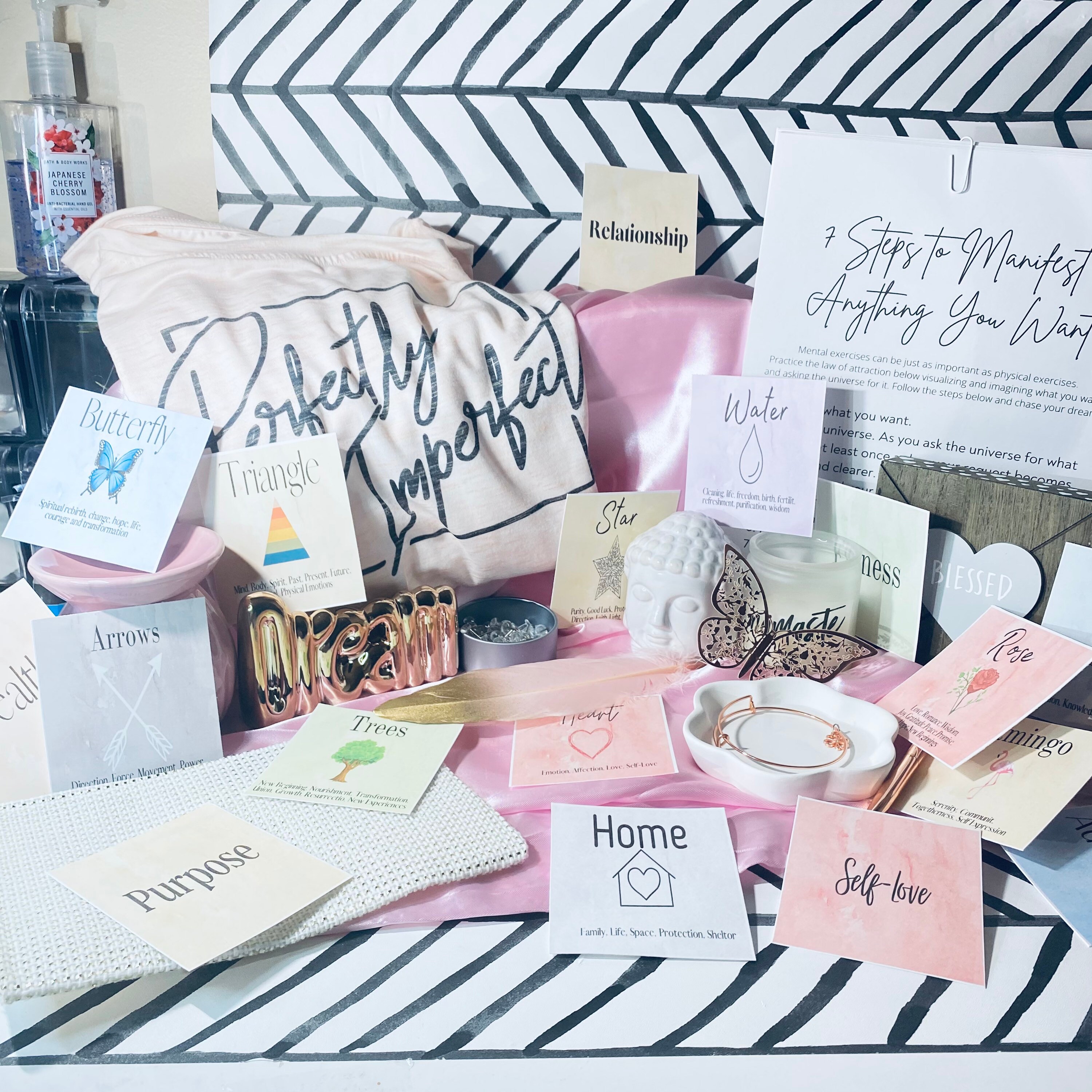 Inspirational Vision Board Kit Manifest Motivational Gift | Etsy