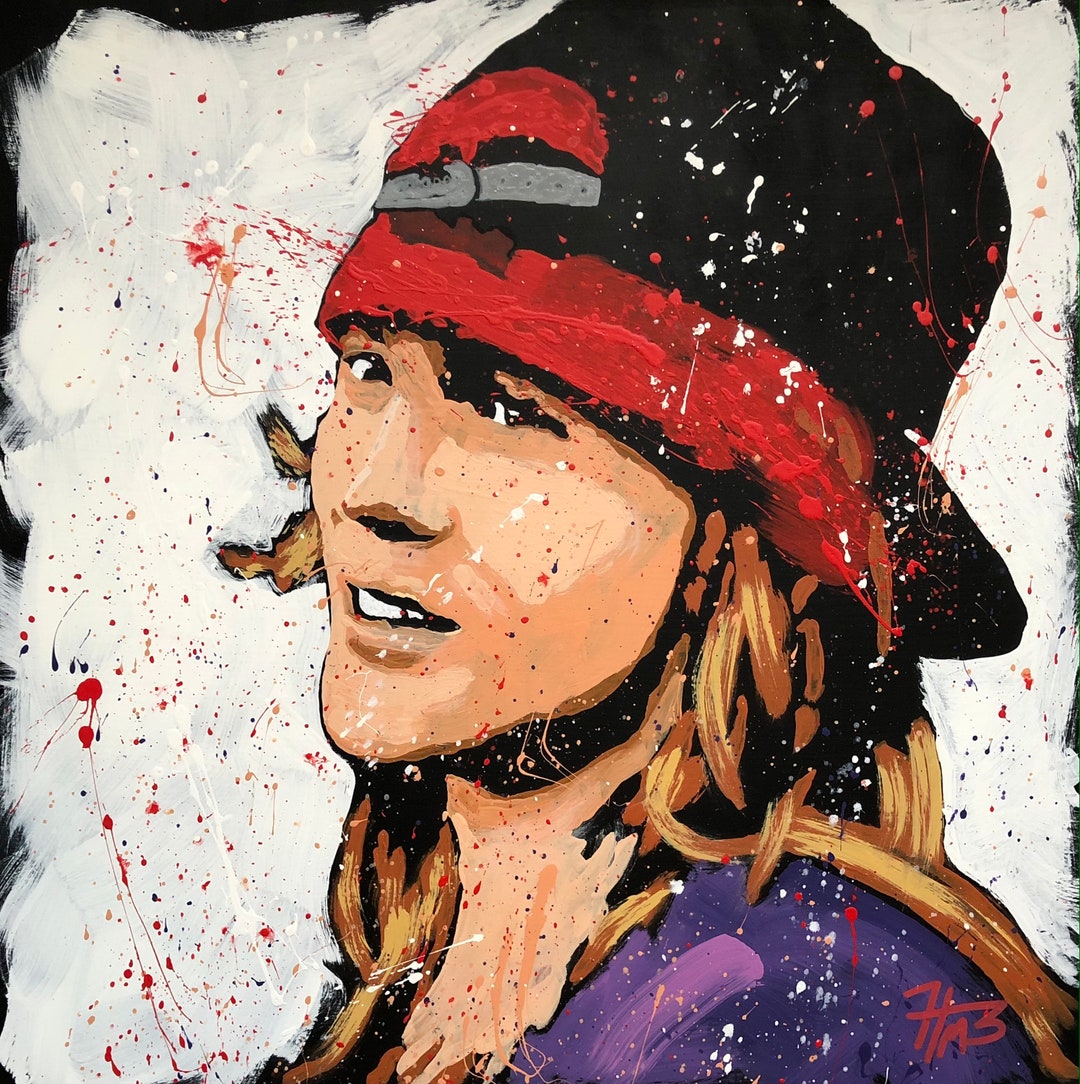 Young Axl Rose Pop Art Portrait - Digital Download- Printable Wall Art ...