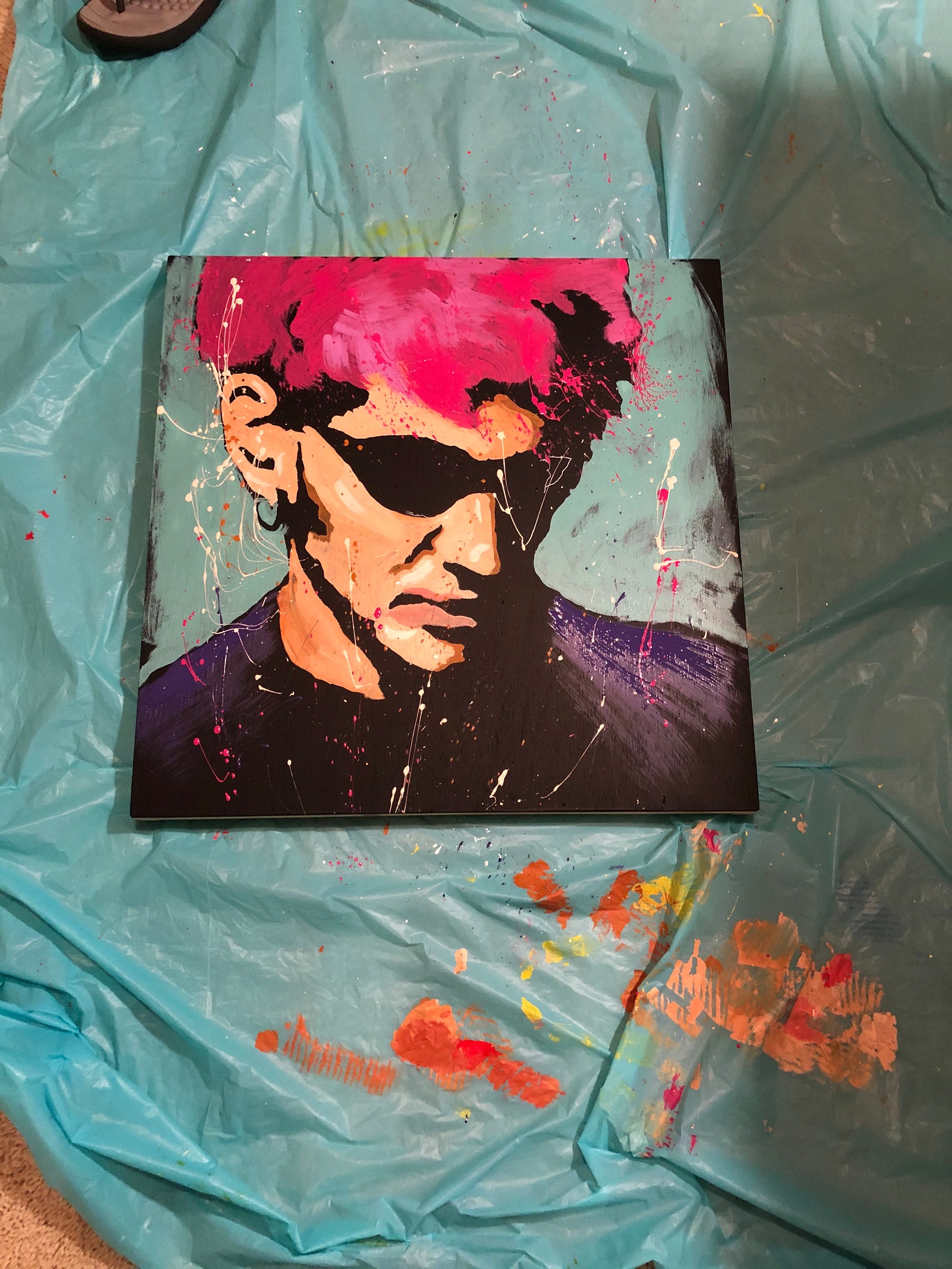 Layne Staley Portrait Print Canvas - Etsy