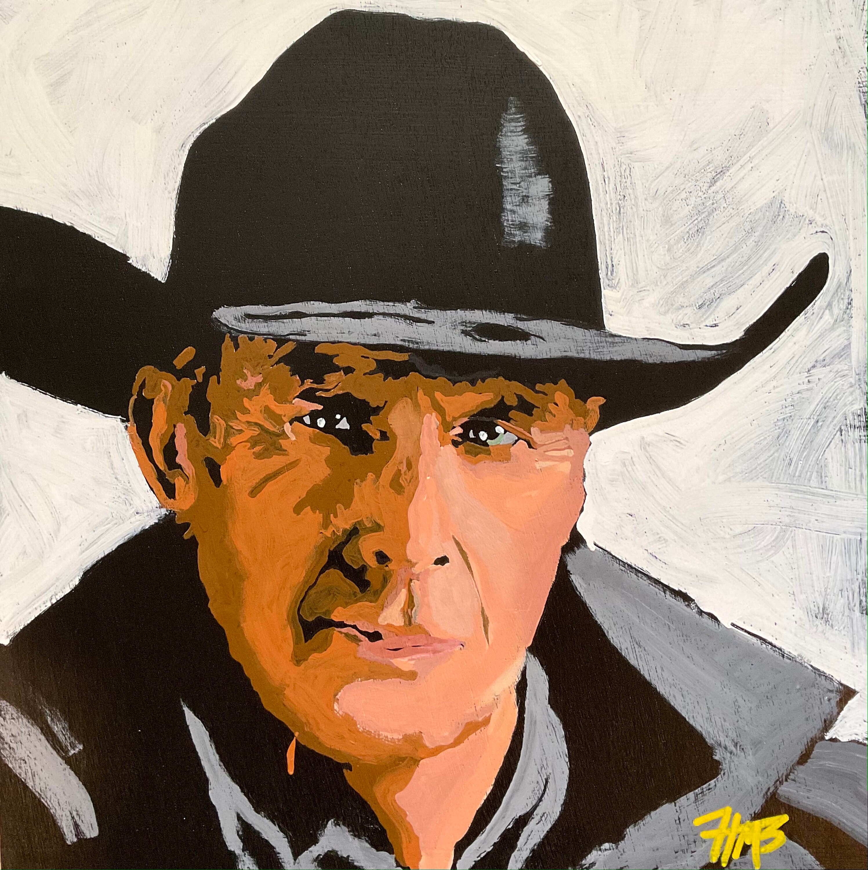 John Dutton Pop Art Portrait Digital Download Printable Wall Art - Etsy